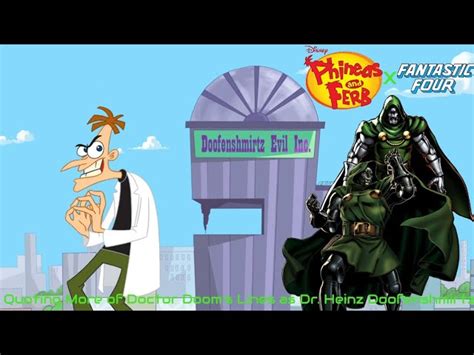 Phineas And Ferb Dr Doofenshmirtz Quotes Phineas And Ferb Tv Series