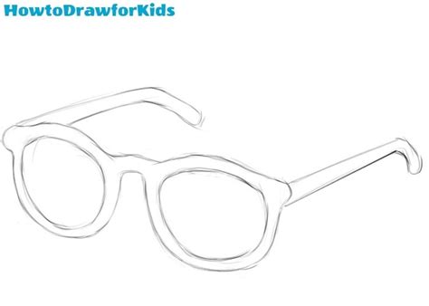 Glasses Drawing Tutorial At Sonya Alston Blog