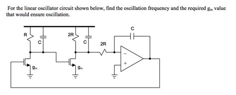 Remote Control Linear Oscillator Frequency Problem Electrical Engineering Stack Exchange