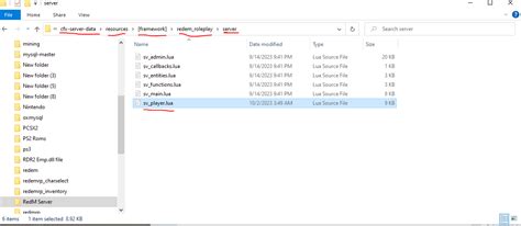 Redm Server Lua File Assistance Rlua