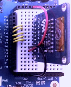 Connect And Test The OLED Learn Parallax Com