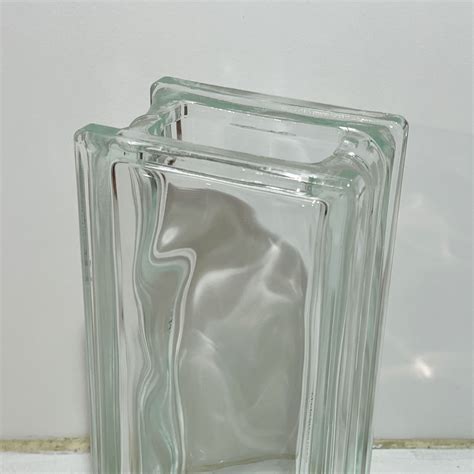 Glass Block Vase Quality Glass Block