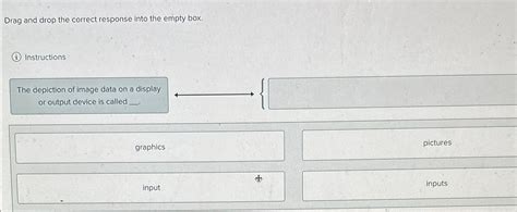 Solved Drag And Drop The Correct Response Into The Empty Chegg