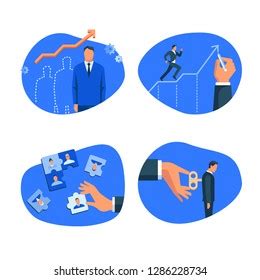 Set Flat Design Vector Illustration Concepts Stock Vector Royalty Free Shutterstock