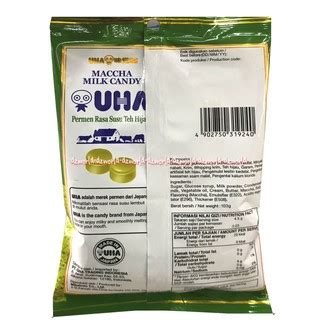 Jual Uha Macha Milk Candy Permen Rasa Susu Teh Hijau Makanan Manis 103g