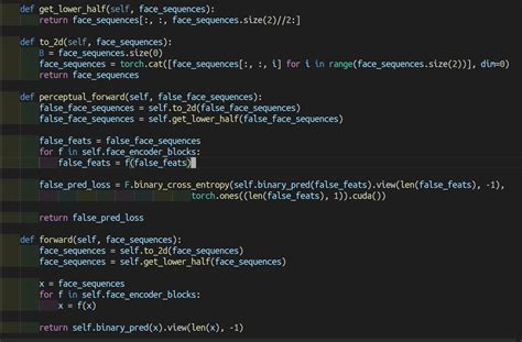 Code In Model Wave Lip Py Not Clear Issue Rudrabha Wav Lip GitHub