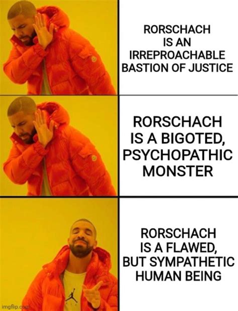 Rorschach Meme Rwatchmen