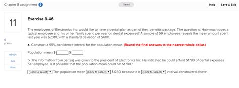 solved chapter 8 assignment a saved help save and exit