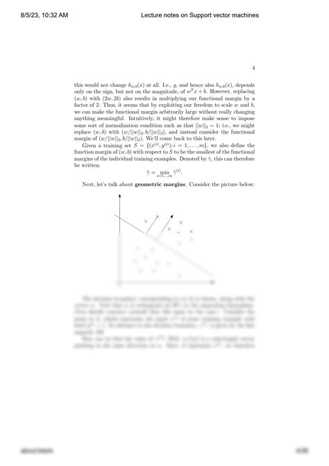 Solution Lecture Notes On Support Vector Machines Convolutional Neural