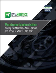 Mainframe Modernization DataKinetics