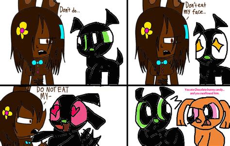 Chocolate Bunny Candy Snack From Ruby By Stacey On DeviantArt