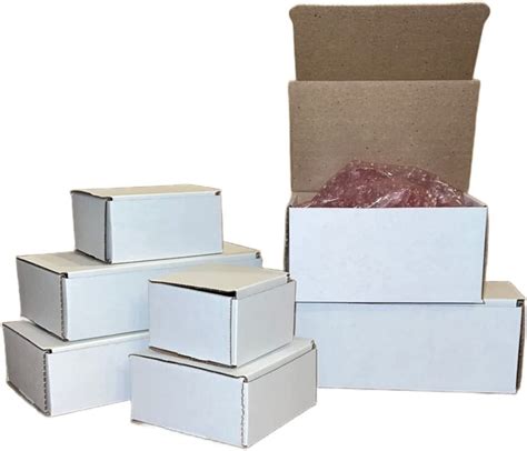 10x3x3 White Cardboard Paper Boxes Mailing Packing Shipping Box Carton