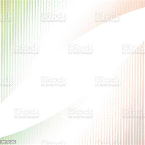 Abstract Light Colored Background Design From Curved Angular Striped Grid Stock Illustration