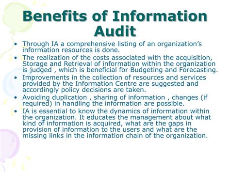 Ppt Need Of Information Audit For Effective Collection Building In Libraries With Special
