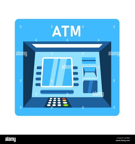 Atm Automated Teller Machine With Current Operation Vector