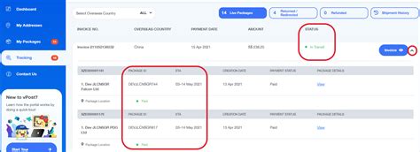 tracking vpost