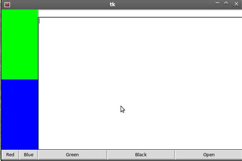 Resize Parts Of A Python Tkinter Grid Stack Overflow Python Tkinter