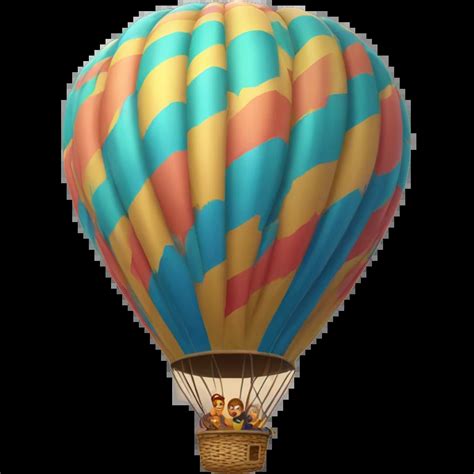 Hot Air Balloon Emoji Ai Emoji Generator