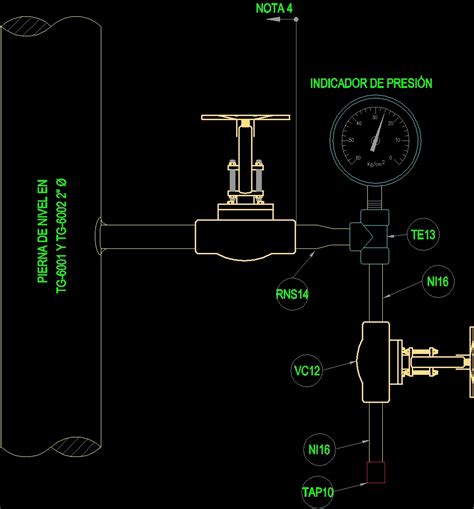 Pressure Gauge Layout Dwg Cadblocksfree Thousands Of Free Cad Blocks My Xxx Hot Girl