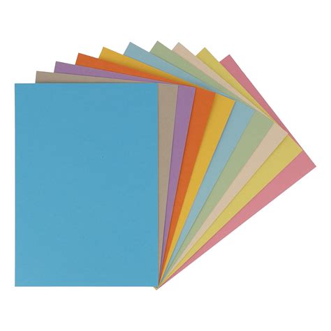 Hc155005 Classmates Budget Assorted Coloured Card A4 Pack Of 200