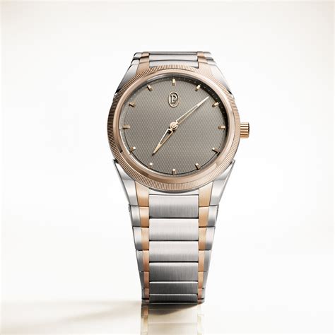 Parmigiani Fleurier Tonda Pf Automatic Steel Rose Gold Sand Grey 36mm