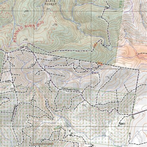 Getlost Map 8221 4 Traralgon Victoria Topographic Map V16b 125000 By