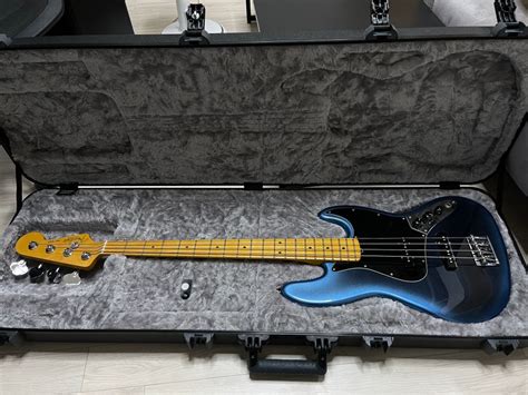 가격인하펜더 아메리칸 프로페셔널2 재즈베이스 다크나이트 팝니당 고택가능 중고악기 뮬