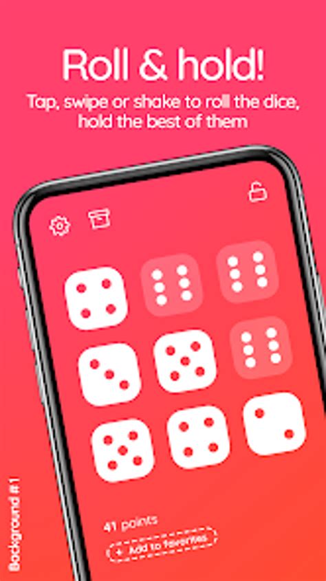 Dice Roller: Roll shift save for Android - Download