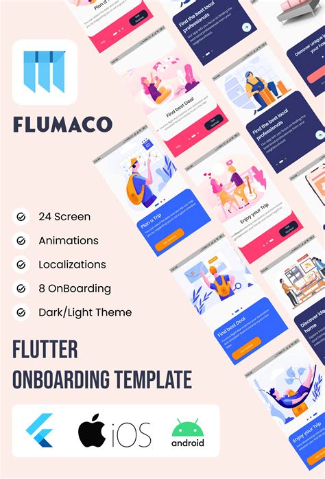 Flumaco Flutter OnBoarding UI Kit Template By Reyworks Codester