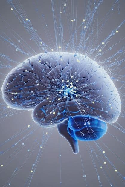 neural network visualization with intricate lattice of glowing points