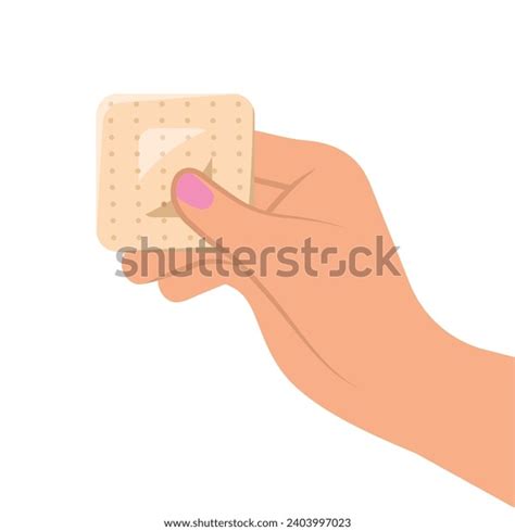 Contraceptive Birth Control Patch Illustration Stock Vector Royalty