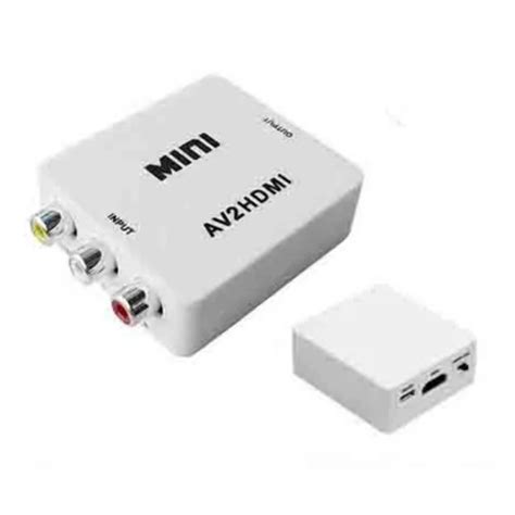 AV to HDMI RCA Converter Adapter Connector Kinaun कन Online