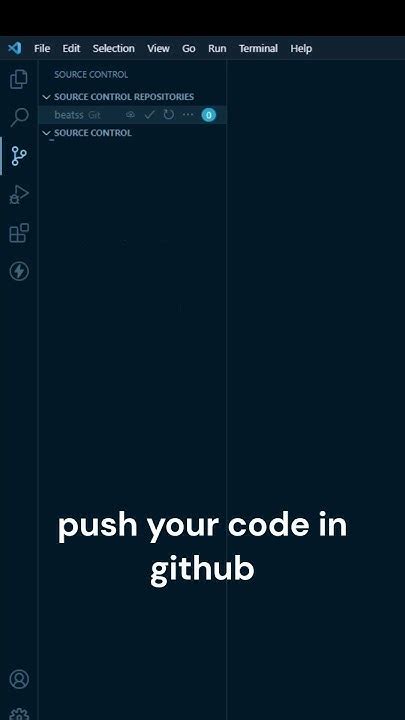 Push Your Code To Github Youtube