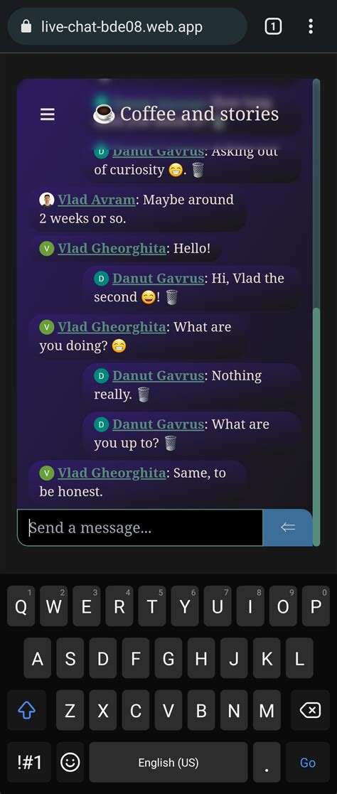 github danutgavrus real time web messaging using react ts firebase