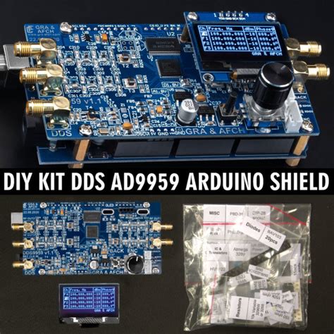 Diy Kit For Dds Ad9959 Arduino Shield Rf Signal Generator 4