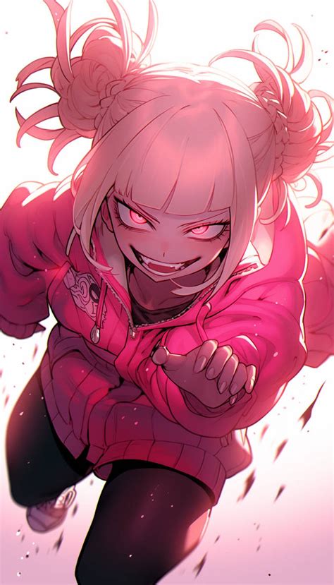 Himiko Toga Wearing A Cute Hoodie By Artificialfox00 On Deviantart