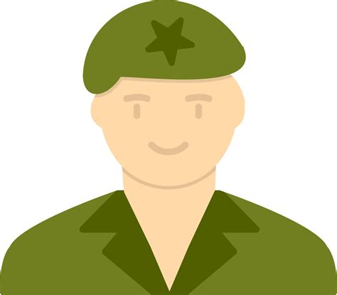 Soldier Vector Icon 18816366 Vector Art At Vecteezy