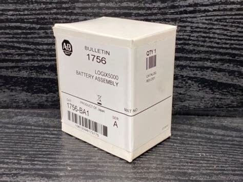 Ab 1756 Ba1 L6x Battery Assembly Oem Logix5000 Cpu 3v Ab 1756 Ba1 Ebay