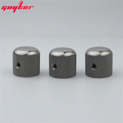 High Grade Guyker Titanium Alloy Electric Guitar Bass Knobs Grandado