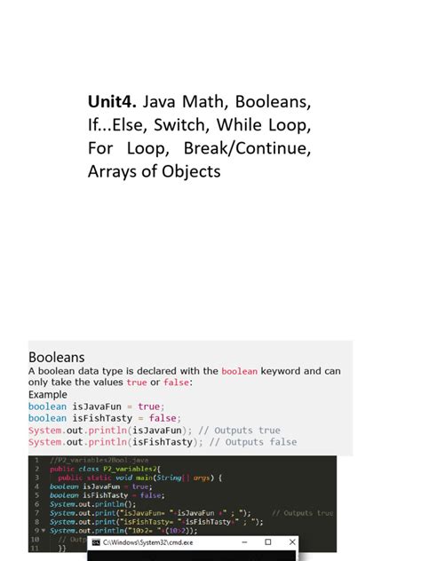 java jdk unit 4 7 pdf