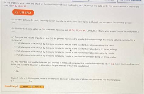 solved i this problem we explore the effect on the standard