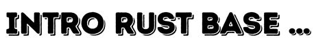 Intro Rust Base Shade Font Webfont And Desktop Myfonts
