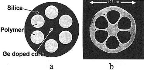 A Schematic Cross Section Of The Hybrid Polymer Silica Microstructure Download Scientific