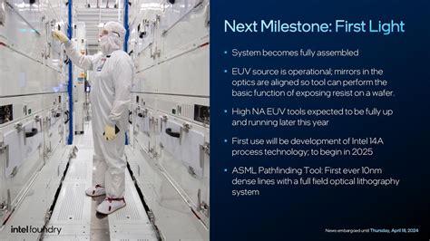 Intel Completes Assembly Of First Commercial High Na Euv Chipmaking Tool — Addresses Cost