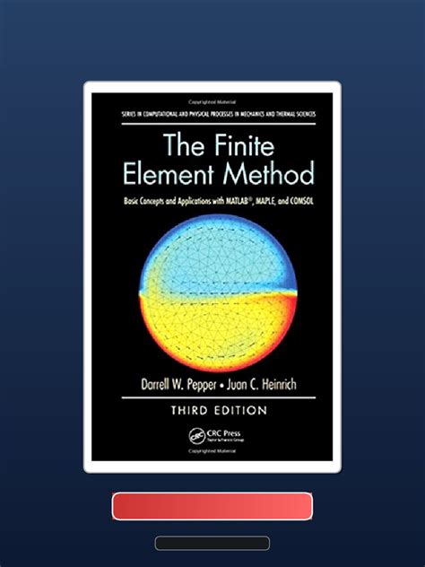 Complete Bundle Finite Element Method Basic Concepts And Applications With Matlab Maple And