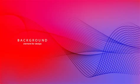 추상 그라데이션 배경입니다 디자인을위한 웨이브 요소 디지털 주파수 트랙 이퀄라이저 양식화 된 라인 아트 블렌드 도구를 사용하여 만든 선이 있는 다채로운 반짝이는 물결 곡선