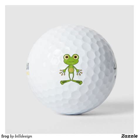 Frog Golf Balls Zazzle Golf Ball Golf Frog