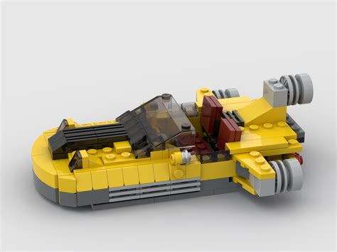 Lego Moc Star Wars Landspeeder V2 Cool Cars Alternate Build By Welsh Dynasty Builds