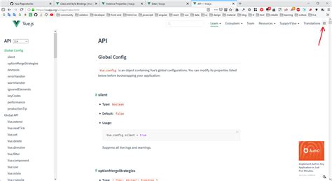 I Want To View All API At A Glance Issue Vuejs Docs GitHub