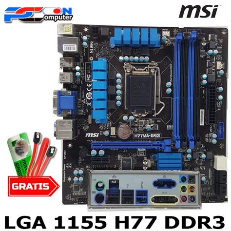 Jual Mobo Intel Soket Lga H Vga Onboard Msi Di Lapak Pc On Computer Bukalapak